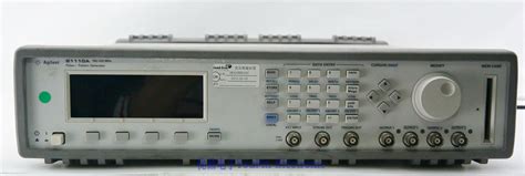 Keysight Agilent 81110a Pulse Pattern Generator Buy Keysight Agilent 81110a Product On Youpin