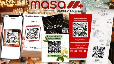 Enhancing Restaurant Sales With Masa Qr Code Online Features Aldelo