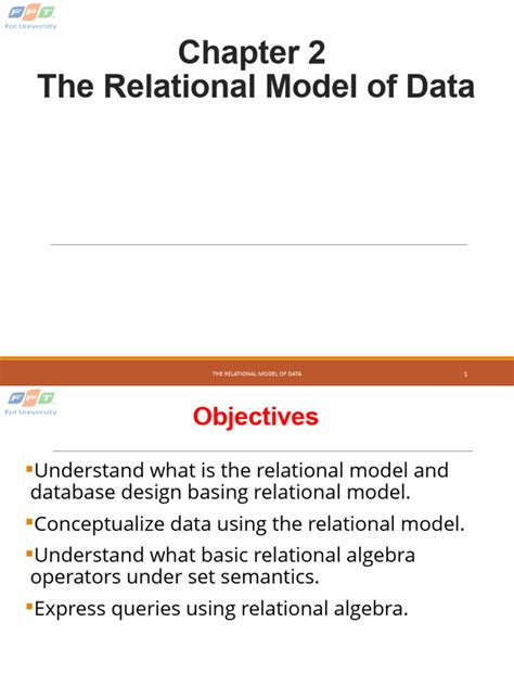 Chapter 2 Pdf Relational Model Data Model