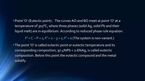Eutectics And Phase Rule Pptx