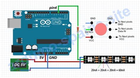 Conectar Y Programar Tira LED WS B Arduino Arduino Spain
