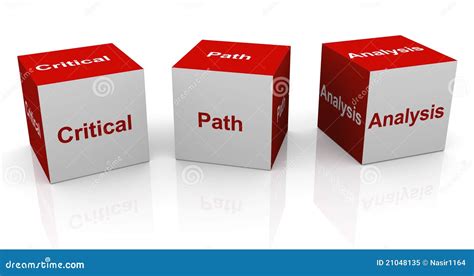 Critical Path Analysis Stock Illustration Illustration Of Project