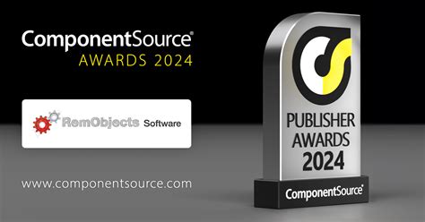 Remobjects Software Wins Componentsource Award