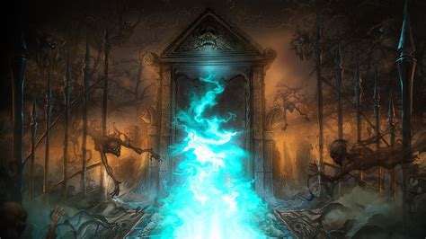 Fantasy Portal Dark High Definition Wallpaper 111815 Baltana