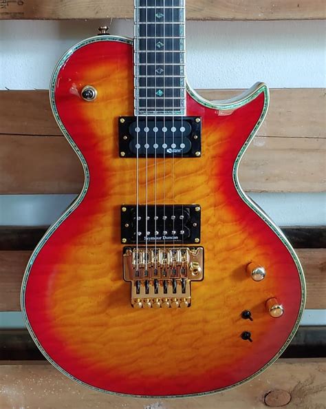 2008 Fernandes Monterey Elite With Sustainer And Floyd Rose Reverb
