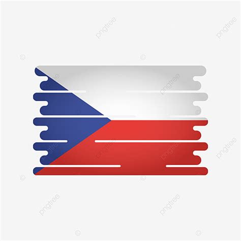 Czech Republic Clipart Vector Czech Republic Flag Png Vector Design