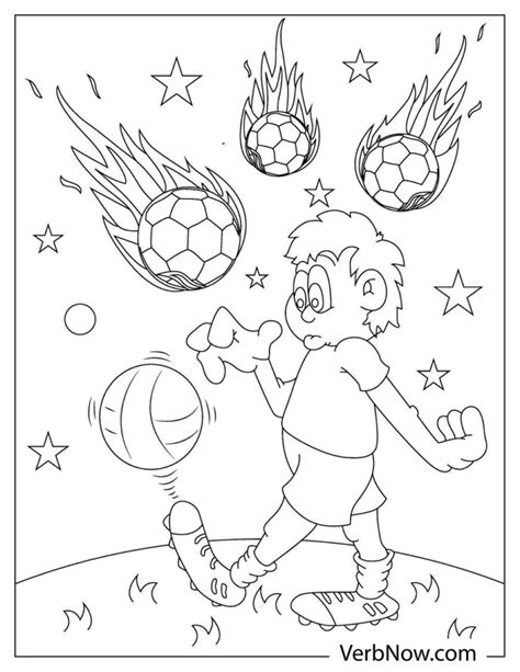 Free Soccer Coloring Pages For Download Printable Pdf
