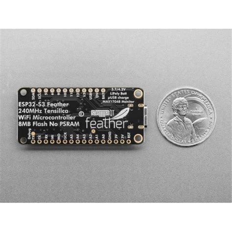 Buy Adafruit 5885 Esp32 S3 Feather 8mb With W Fl Antenna In India Fab