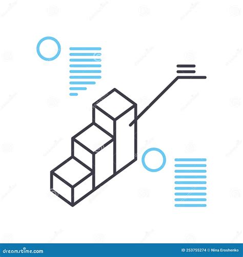 Benchmarking Outline Icon Thin Line Concept Element From Business