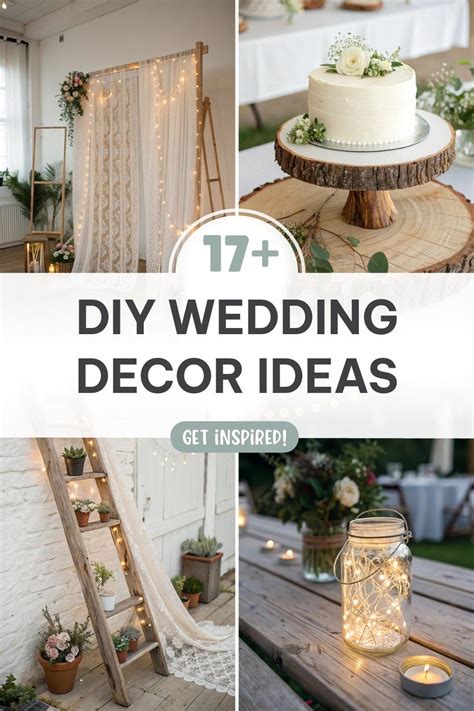17 Chic Diy Wedding Decor Ideas To Inspire You Decorate Home For Wedding Wedding Decor Ideas