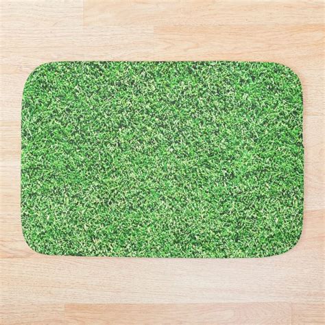 Grassy Bath Mat Design