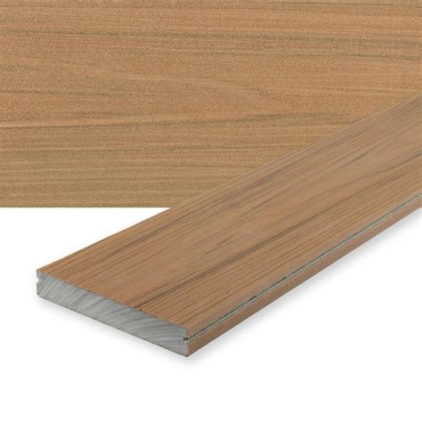 Reviews For Deckorators Summit 1 In X 6 In X 12 Ft Terra Brown Grooved Edge Composite Deck
