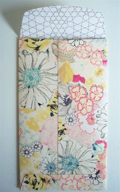 Homemade Envelopes Homemade Envelopes Envelope Pattern Diy Envelope