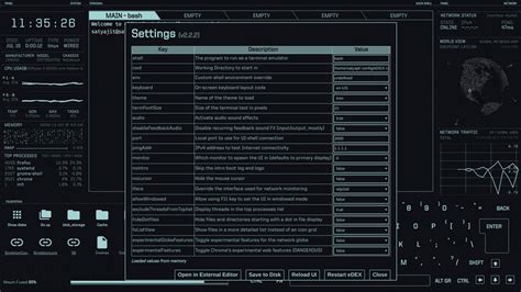 edex ui the tron inspired terminal emulator for linux geeksforgeeks