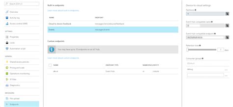 Connecting Azure Iot Hub To Azure Functions And Other Event Hub