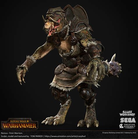 Tom Parker Total War Warhammer Norsca Dlc Fimir Warriors