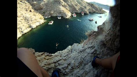 Gopro Hero Cliff Jumping At Cats Eye Gasoline Alley Youtube