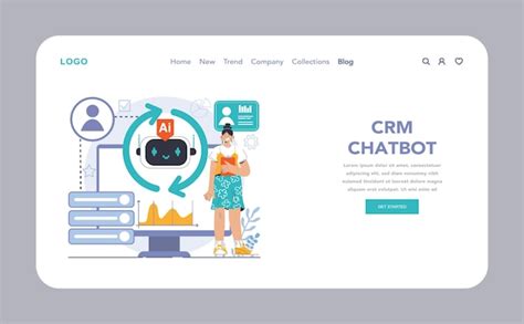 Premium Vector Chat Bot Web Or Landing Aipowered Customer Service Online Consultation With