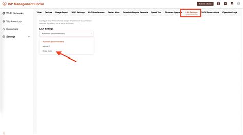 How To Enable Bridge Mode From The ISP Portal Vilo Living