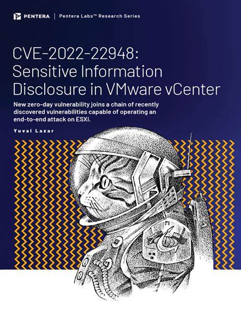 pentera labs sensitive information disclosure vmware vcenter cve 2022