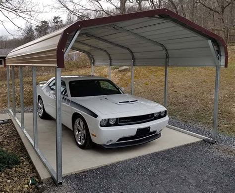 12x20 Regular Roof Carport Alans Factory Outlet