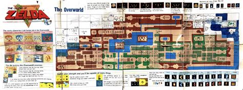 Loz My Fathers Original Zelda Map He Filled In The Secrets And
