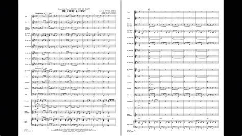 Be Our Guest From Beauty And The Beast Arr Eric Osterling Youtube