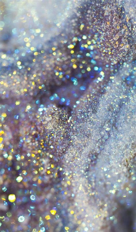 Aesthetic Blue Glitter Wallpapers Wallpaper Cave