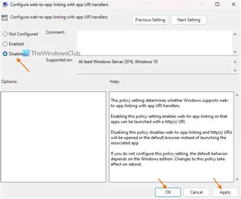How To Disable Apps For Websites In Windows