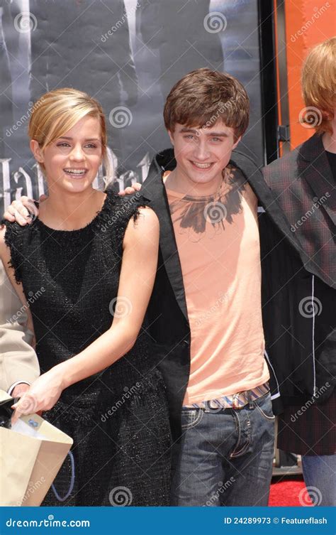 Daniel Radcliffe Emma Watson Editorial Stock Photo Image Of Paul Theatre