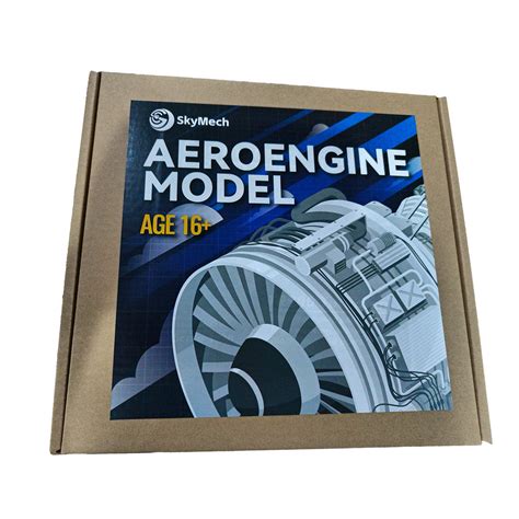 Skymechman Pt6a Turboprop Engine Model Kit That Works Build Your Own