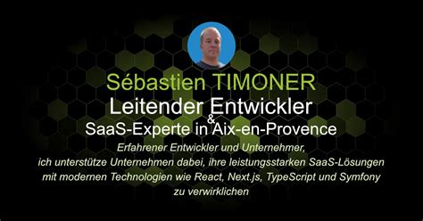Sébastien Timoner Expertise In Maßgeschneiderter Web Und Mobile Anwendungsentwicklung React