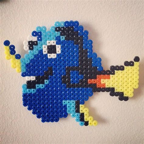 Pin By Anna On Finding Nemo Dory Perler Beads Designs Perler Bead