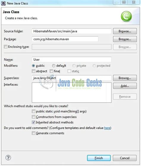 Hibernate Maven Example Java Code Geeks