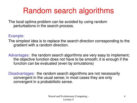 Ppt Random Search Algorithms Simulated Annealing Powerpoint