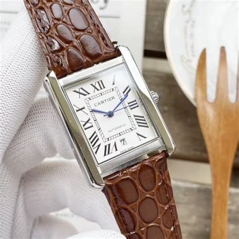 Af Factory Cartier Replica Tank Solo Automatic — Classic Geometry