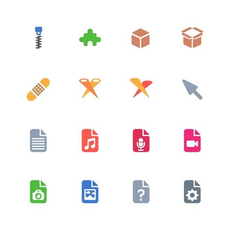 File Extension Icons — Stock Vector © Graphit 11261509