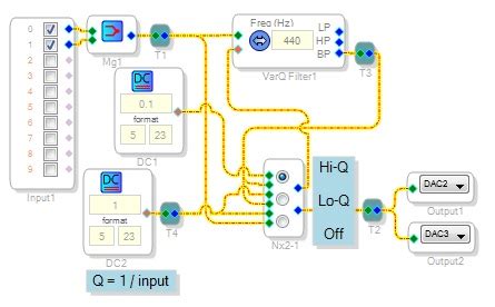 Illegal Feedback Error From Double Pole MUX Q A SigmaDSP Processors SigmaStudio Dev Tool
