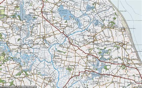 Old Maps Of River Thurne Norfolk Francis Frith