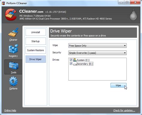 A CCleaner használata profiként tipp és trükk TheFastCode