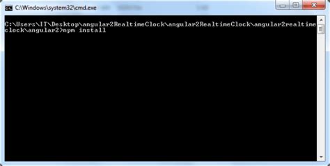 Aspnet Signalr Angular 2 And Typescript Real Time Clock