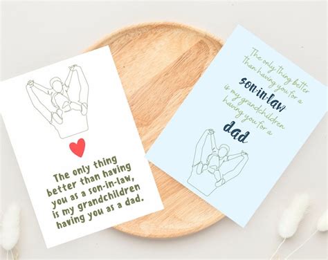Son In Law T Son In Law Greeting Card For Daughters Husband Father