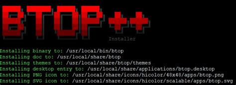 Моя Россыпь Btop Продвинутый аналог утилиты Top