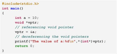 Understanding Void Pointers In C Programming With Examples