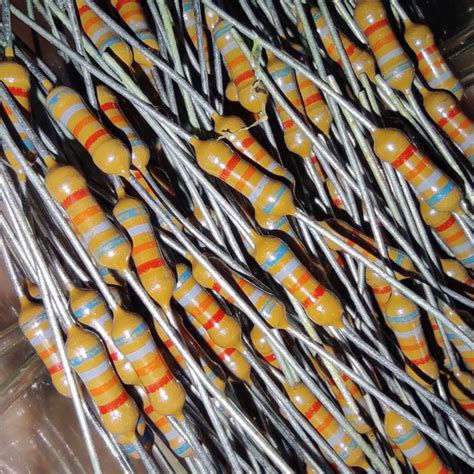 Jual 68k Vintage Nos Resistor 1 2w Carbon Film Jadul Untuk Audio Tube Radio Amplifier 1 2watt 1