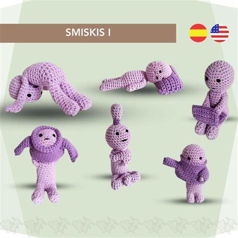 Smiskis Crochet Pattern I Smiskis Smiski Amigurumi Kawaii Crochet