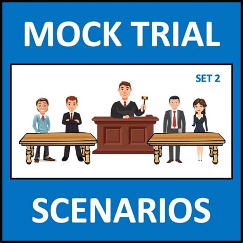 Mock Trial Scenarios 2 A Court Simulation By Off The Page Tpt
