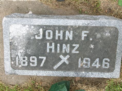 john ferdinand hinz 1897 1946 mémorial find a grave