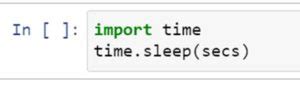 Python S Time Sleep Pause Stop Wait Or Sleep Your Python Code Python Central