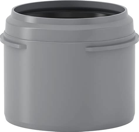Переходник для канализации Valsir D 50x40 мм. короткий раструбный ...